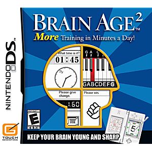 Brain Age 2 DS Game