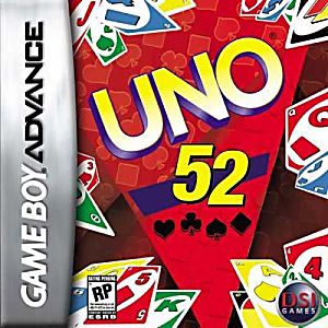 Uno 52 Nintendo Game Boy Advance