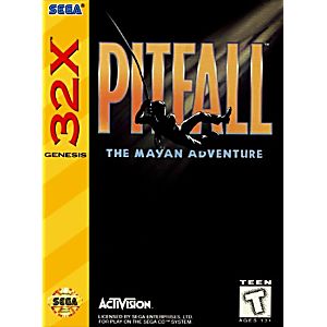 Pitfall The Mayan Adventure Sega Genesis 32X Game