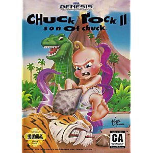 Chuck Rock II Son of Chuck Sega Genesis