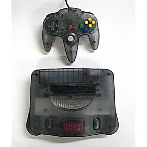 Smoke Gray Nintendo 64 System Console used
