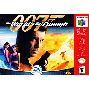 007 The World is not Enough Gray Nintendo 64 Game
