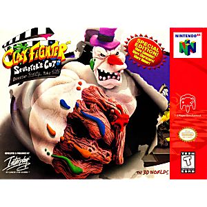 Clayfighter 63 1/3 Sculptor's Cut Nintendo 64 Game
