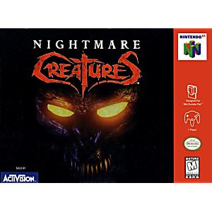 Nightmare Creatures Nintendo 64 Game
