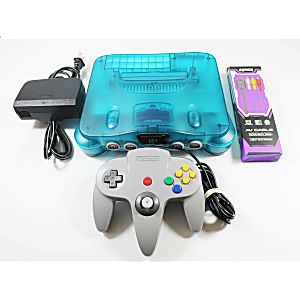 Ice Blue Nintendo 64 System