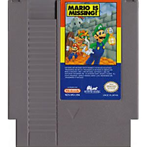 Mario is Missing NES Nintendo Game