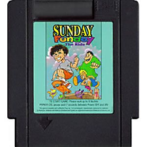 Sunday Funday NES Nintendo Game