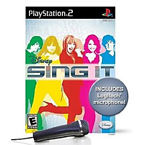 Disney Sing It Bundle Sony Playstation 2 Game