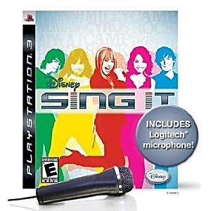Disney Sing It with Microphone Playstation 3 Game
