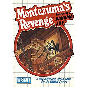 Montezuma's Revenge Sega Master System Game Used