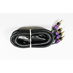 Super Nintendo Monster S-Video Composite AV Cable 6ft