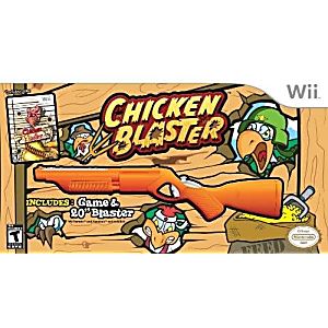 Chicken Blaster Bundle with Gun Nintendo WII Game