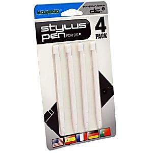 DSi - Stylus Pen - 4 Pack - White