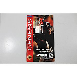 Manual - Frank Thomas Big Hurt Baseball - Sega Genesis
