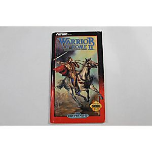 Manual - Warrior Of Rome II - Sega Genesis