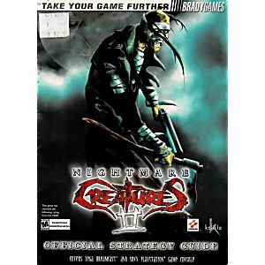 Nightmare Creatures II Official Strategy Guide (Brady Games)