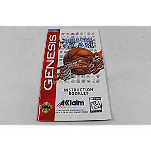 Manual - College Slam - Sega Genesis