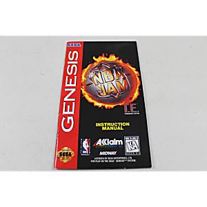Manual - Nba Jam Tournament Edition - Sega Genesis