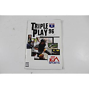 Manual - Triple Play 96 - Sega Genesis