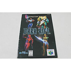 Manual - Dark Rift - Rare Nintendo N64