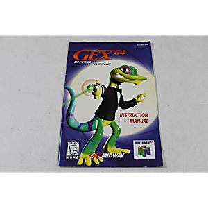 Manual - Gex 64 Enter The Gecko - Nintendo N64