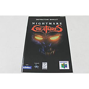 Manual - Nightmare Creatures - Nintendo N64