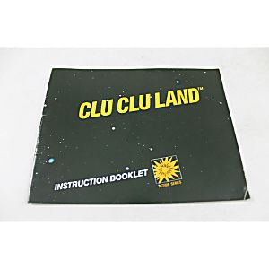 Manual - Clu Clu Land - Classic Fun Nes Nintendo