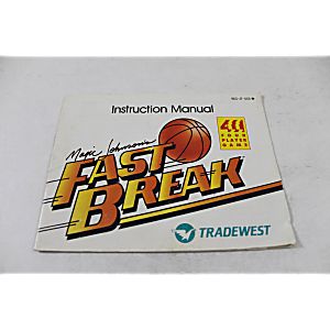 Manual - Magic Johnson's Fast Break - Classic Nes Nintendo