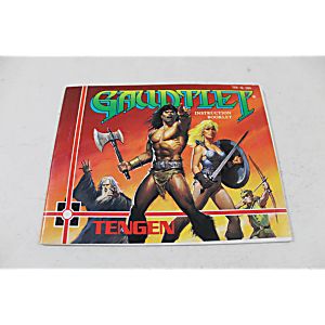 Manual - Gauntlet Tengen Nes Nintendo