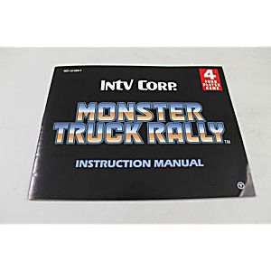 Manual - Monster Truck Rally - Rare Nes Nintendo