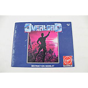 Manual - Overlord - Nes Nintendo Great
