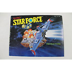 Manual - Star Force - Fun Nes Nintendo