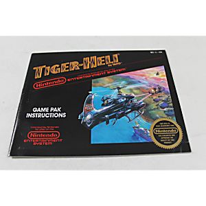 Manual - Tiger-Heli Tigerheli - Classic Nes Nintendo