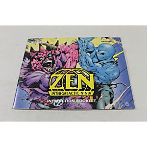 Manual - Zen Intergalactic Ninja - Nes Nintendo