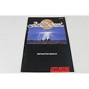 Manual - Actraiser - Rare Fun Snes Super Nintendo