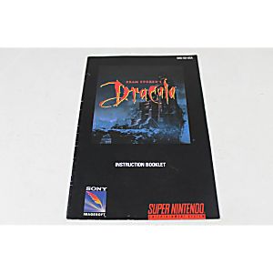 Manual - Bram Stoker's Dracula - Snes Super Nintendo