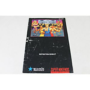 Manual - The Combatribes - Snes Super Nintendo