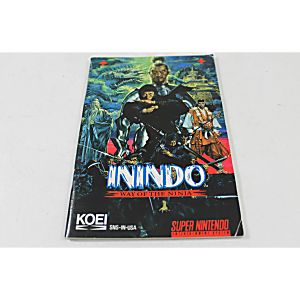 Manual - Inindo Way Of The Ninja - Snes Super Nintendo