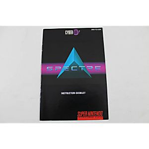 Manual - Spectre - Snes Super Nintendo