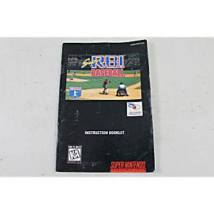 Manual - Super Rbi Baseball - Snes Super Nintendo