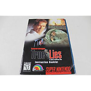 Manual - True Lies - Snes Super Nintendo