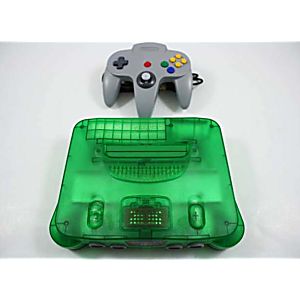 Jungle Green Nintendo 64 System Console refurbished