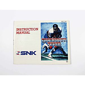 Manual - Touchdown Fever - Nes Nintendo Football