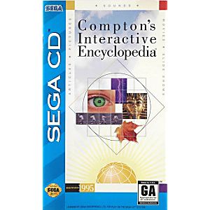 COMPTON'S ENCYCLOPEDIA Sega CD Game