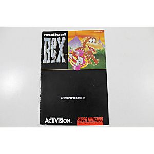 Manual - Radical Rex - Snes Super Nintendo
