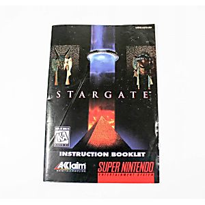 Manual - Stargate - Snes Super Nintendo
