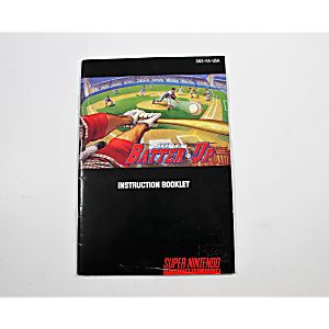 Manual - Super Batter Up - Snes Super Nintendo